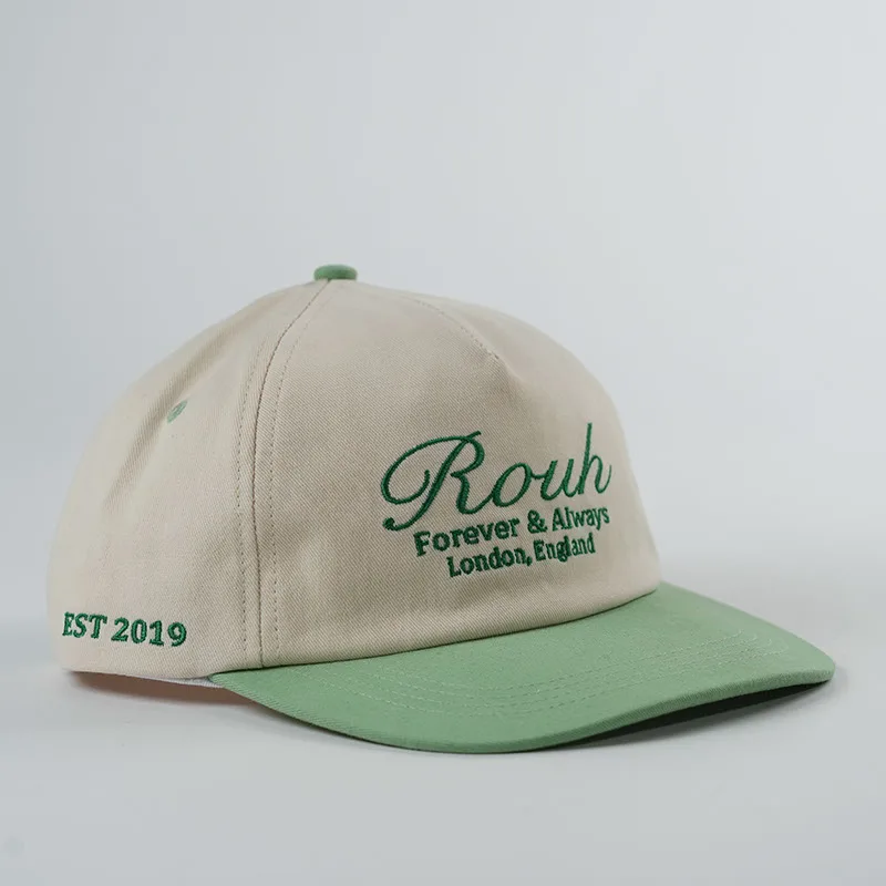 Custom Unstructured Snapback Hat - Custom Little Curved Dad Hat