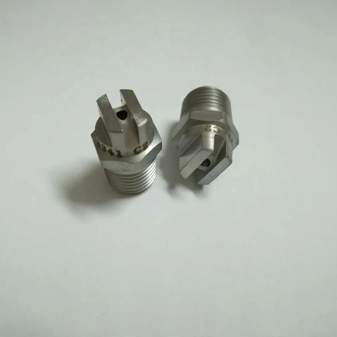 Stainless Steel Flat Fan Spray Nozzle,Flat Fan Pattern Nozzle,Vee V Jet ...