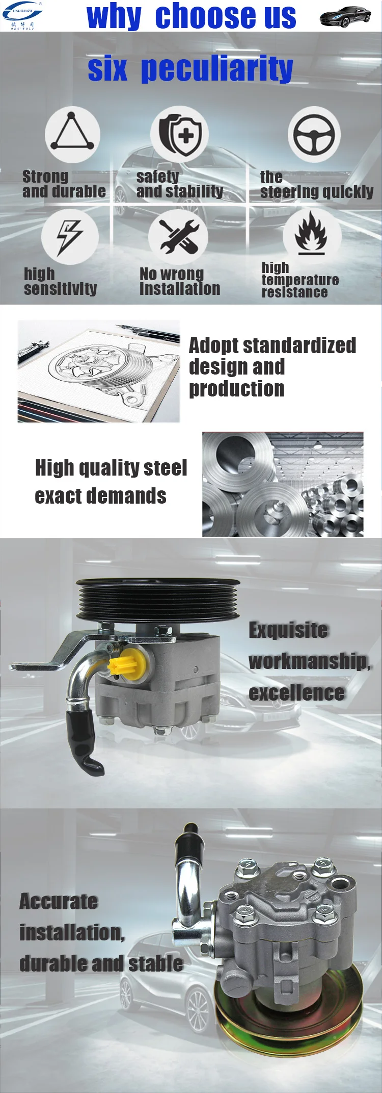 Power Steering Rack And Pinion Auto Steering Gear Lhd For Hyundai Creta ...