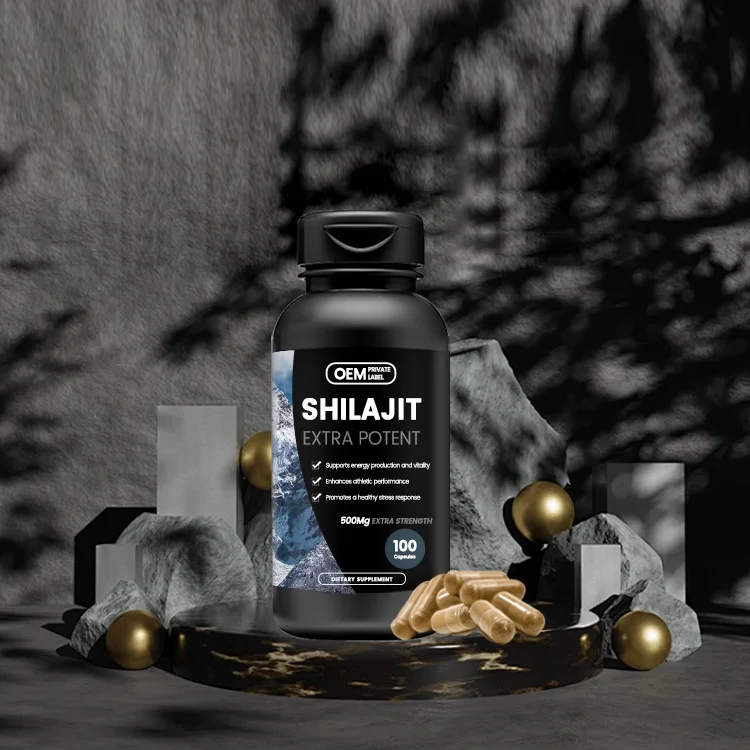 Shilajit Capsules Himalayan Shilajit Resin Minerals Enhance Male Strength Shilajit Extract ...