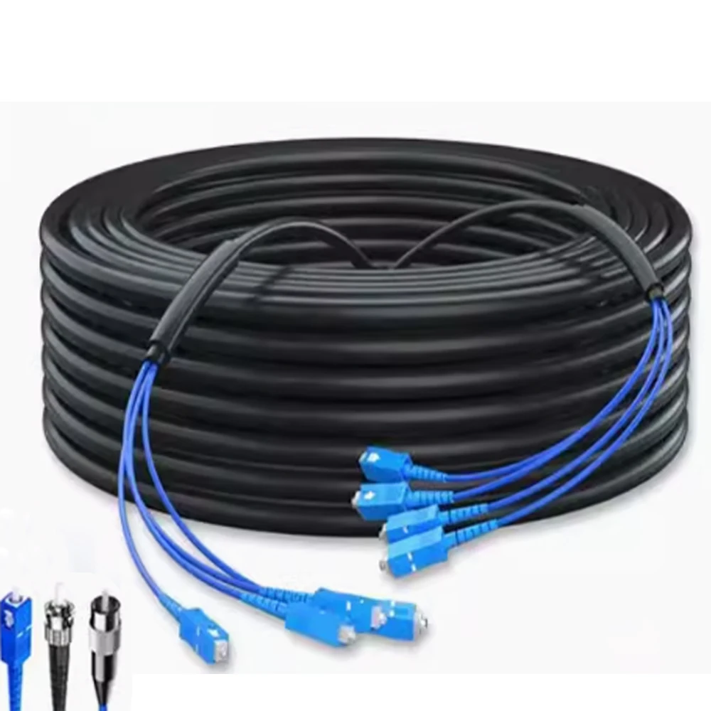 MT-FZL-1031K SC 4/8 core armored break out cable outdoor waterproof ...
