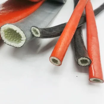 Aerostyle Pyrojacket 꼰 높은 실리카 화재 슬리브 용융 금속 스플래시 슬래그 용접 튄 전기 스파크 연삭 ...