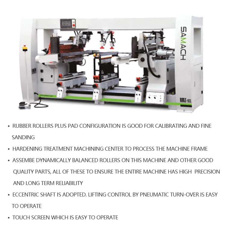 SAMACH Wood Drawer Automatic Feed Four Rows Multi Spindle Drilling ...