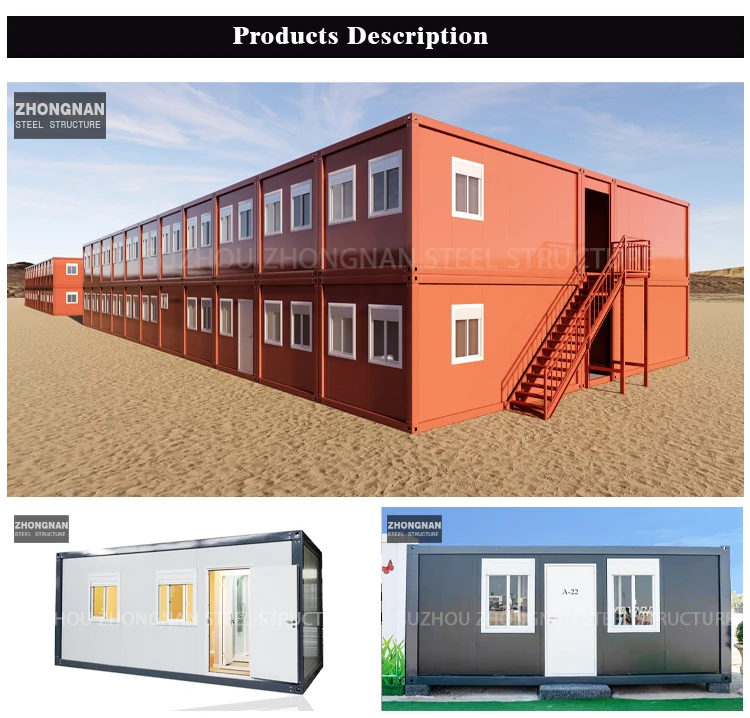 Prefab Wood Frame Storage Container House - 20FT Flat Pack