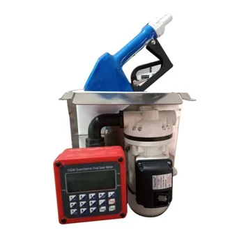 12v 24v Preset Adblue Transfer Pump Kit With Nozzle Meter Hose ...