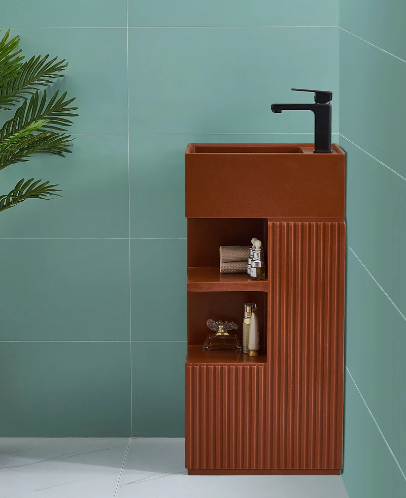 Artificial Stone Hand Wash Basin - Modern Storage Solution