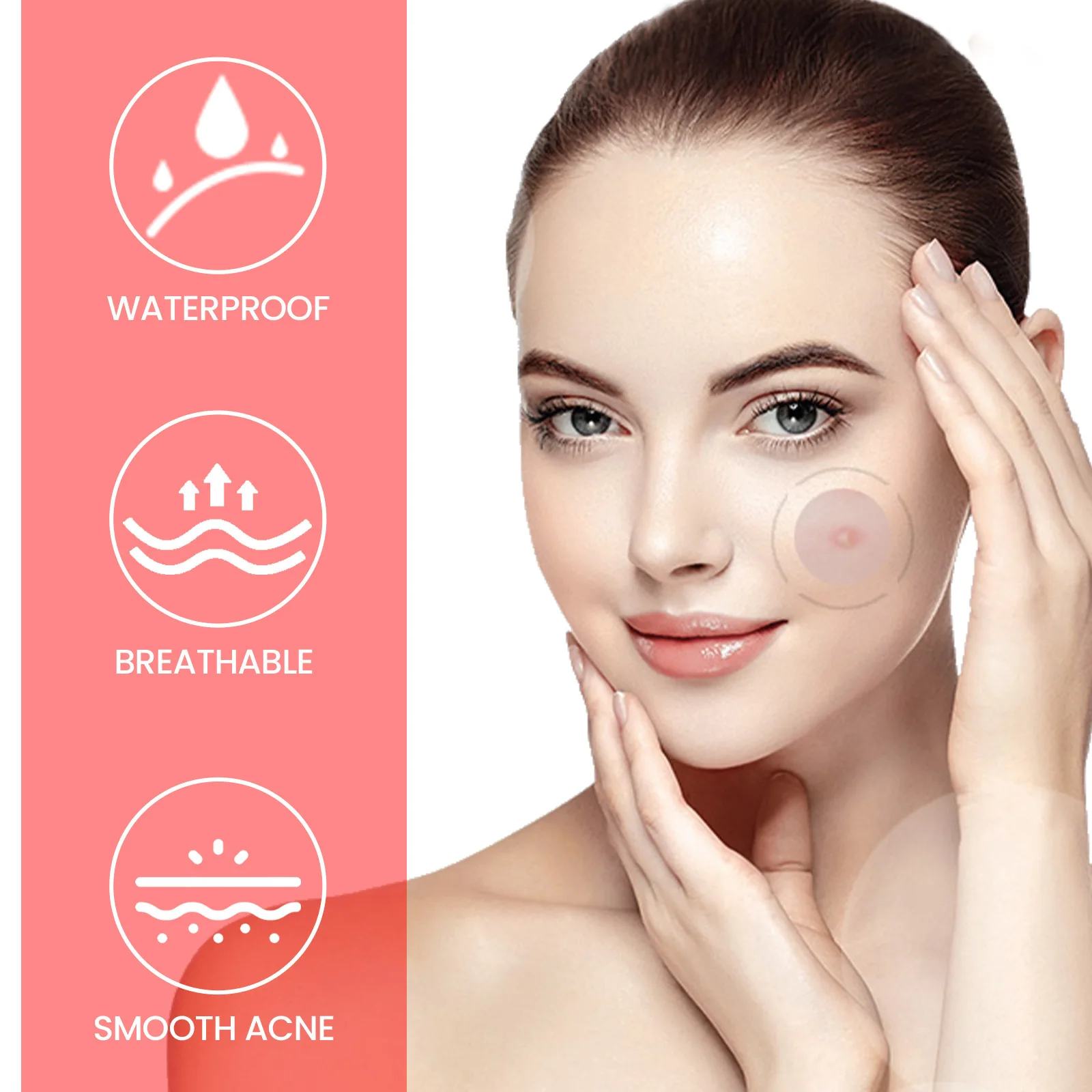 Private Label Hydrocolloid Pimple Patch Cute Star Zit Covers Acne Spot ...