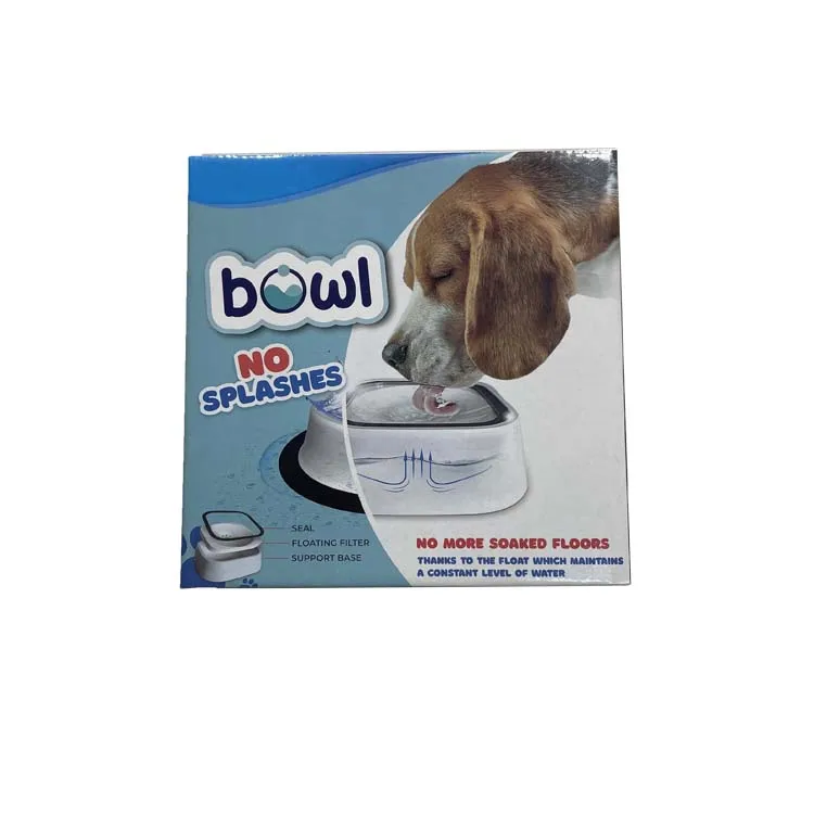 Portable Pet Drinking Not Wetting Mouth Non Spill Cat Water Fountain ...