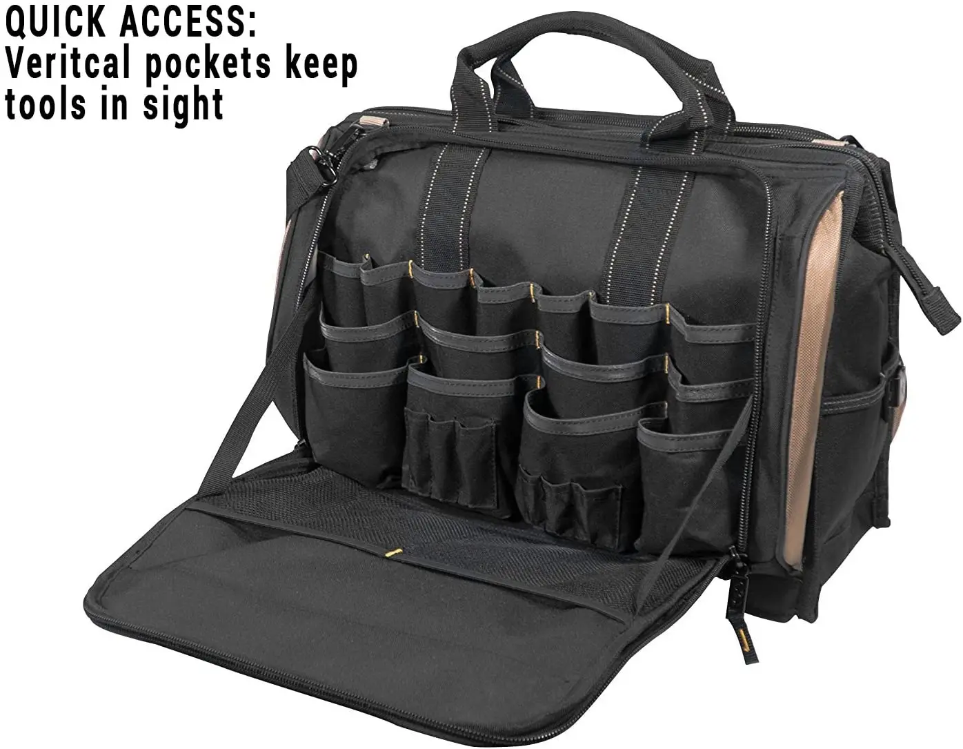 FREE SAMPLE 1539 Multi-Compartment Tool Bag - Heavy Duty