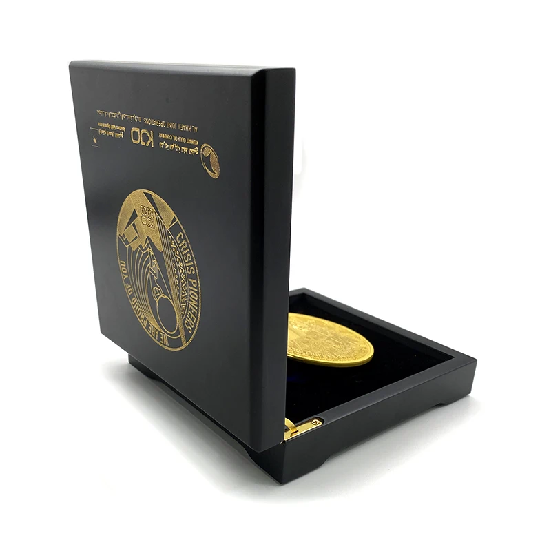 Professional Custom Free Design Logo Metal Souvenir Coin Packing Boxes ...