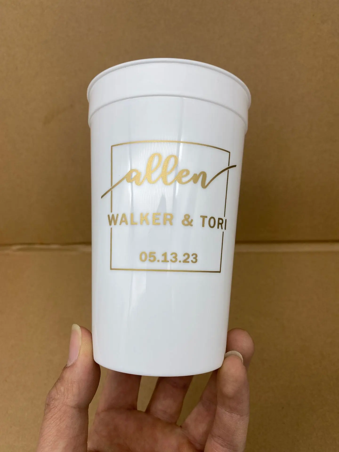 Personalized Reusable Cups - Perfect for Parties & Promotions