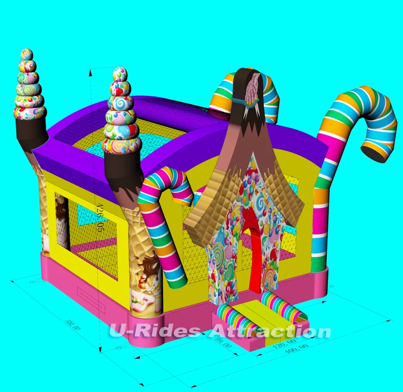 Commerical Kids Inflatable Castle Balloon Small Inflatable Bouncy Jump ...