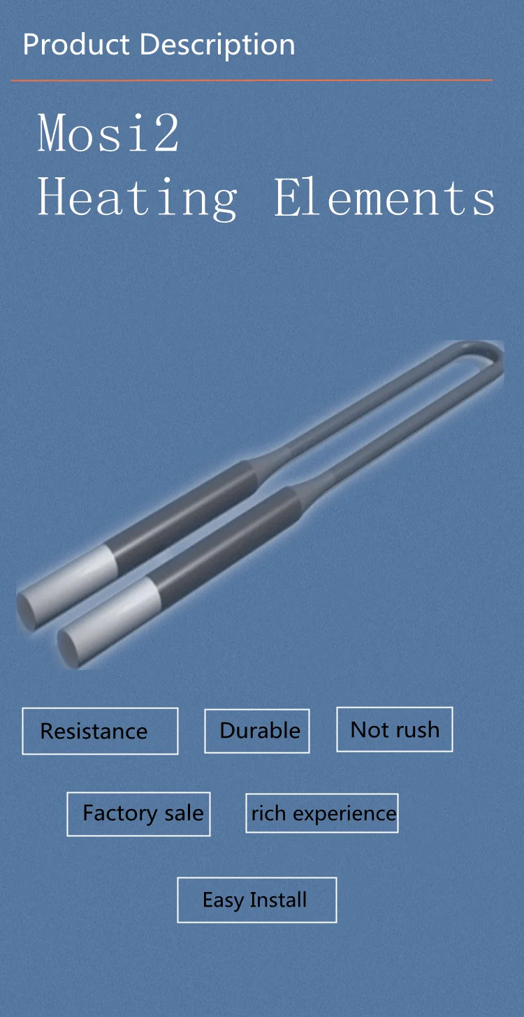 Hot Temperature Special Electric Furnace Heater 3/6 Mosi2 Heating Element - Buy Special Electric ...