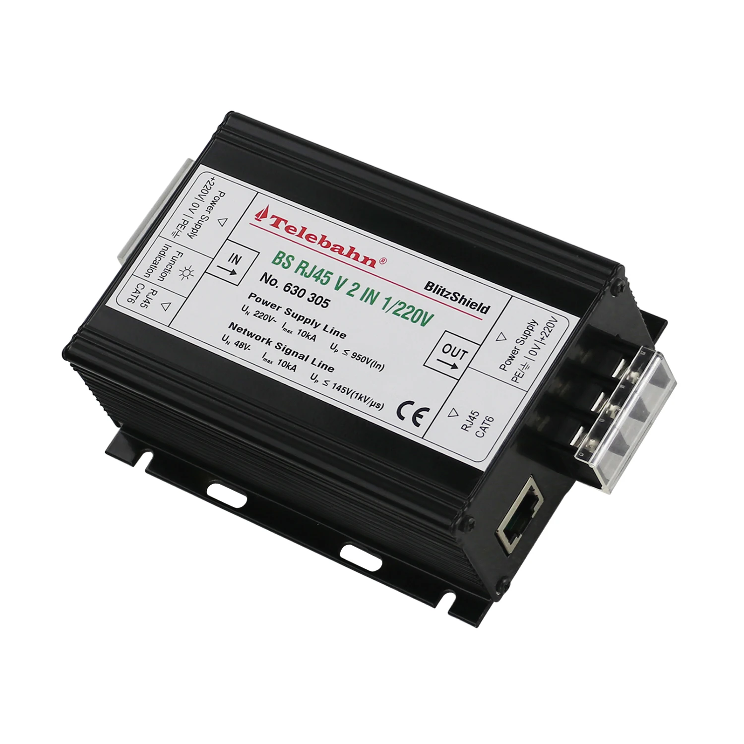 RJ45 Connection Surge Protection Devices for Bank Surveillance Systems ...