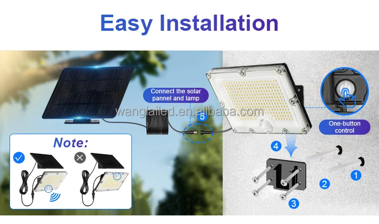 10W Solar Light Motion Sensor Stake Stand Wall Mount Solar Garden ...