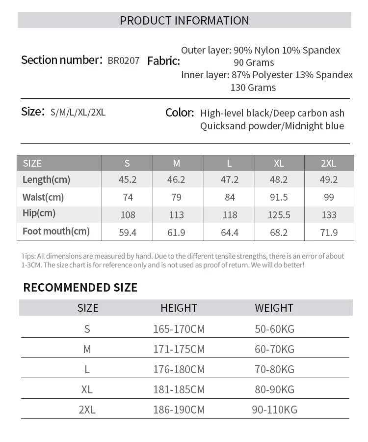 2 in 1 Workout Shorts Men Jogger Quick Dry Running Shorts Compression ...