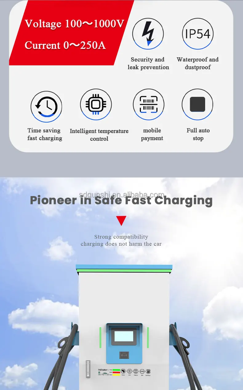 30kw Ultra Fast Dc Charging Station New Energy Ev Charger Station Commercial Charging - Buy 30kw ...