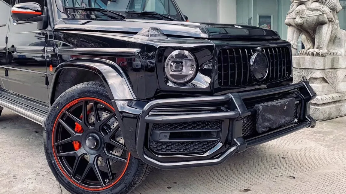 G Class W464 W463a G63 G65 Grille Car Front Protection Guard G Wagon ...