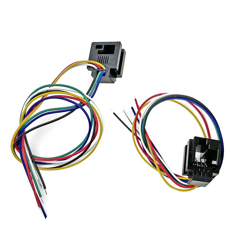 RJ11 RJ12 Left Latch Female Socket 623K Connector 6P6C Jack