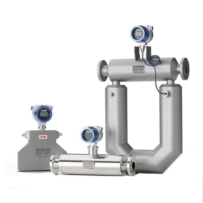 Coriolis Force Mass Flow Meter Gasoline Diesel Liquid Mass Flowmeter ...