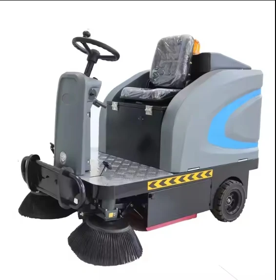 Rd660 Ride On Cleaning Machine Dual Brush Floor Scrubber Dryer Machine ...