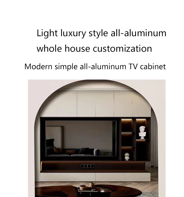 Foshan Whole House Custom Furniture Aluminum Alloy Living Room Bedroom ...