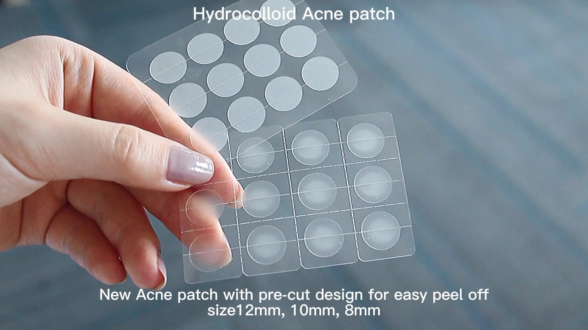 Custom Hydrocolloid Acne Spot Sticker Acne Pimple Master Patches ...