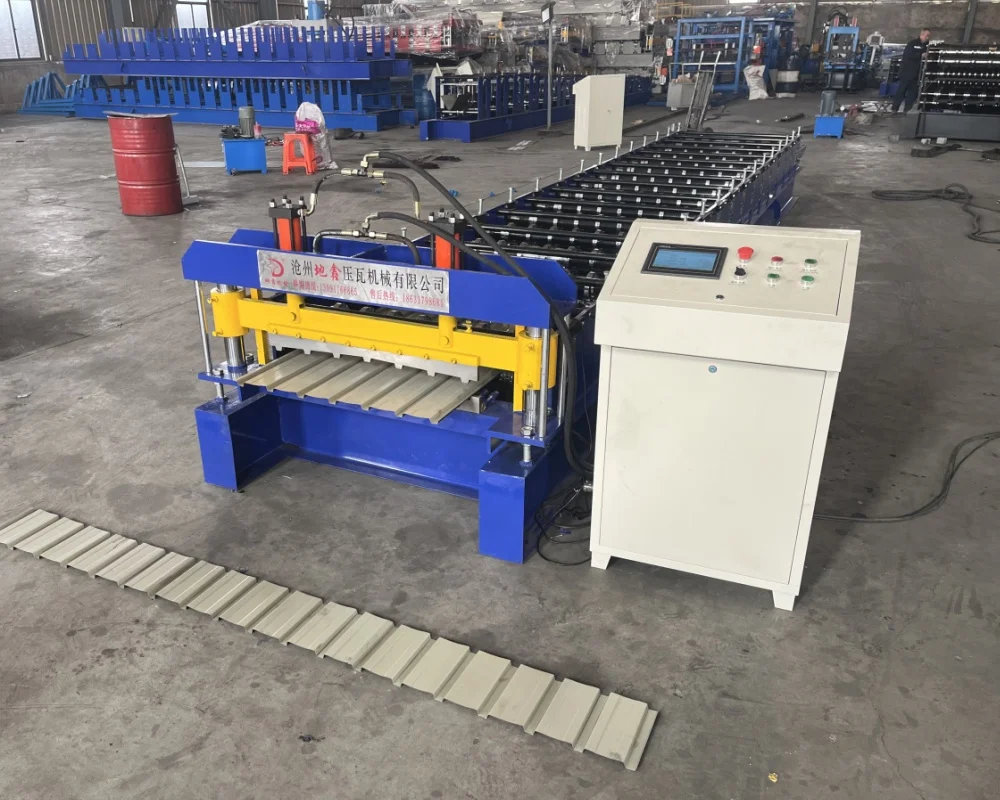 Metal sheet processing machine Ibr Roof Sheet Making Machine roof ...