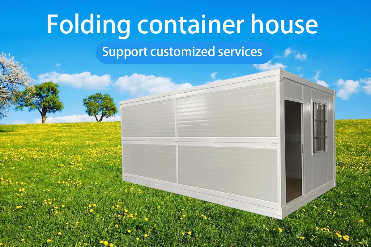 Folding House Container Home Foldable Homes 20ft Office Folding ...