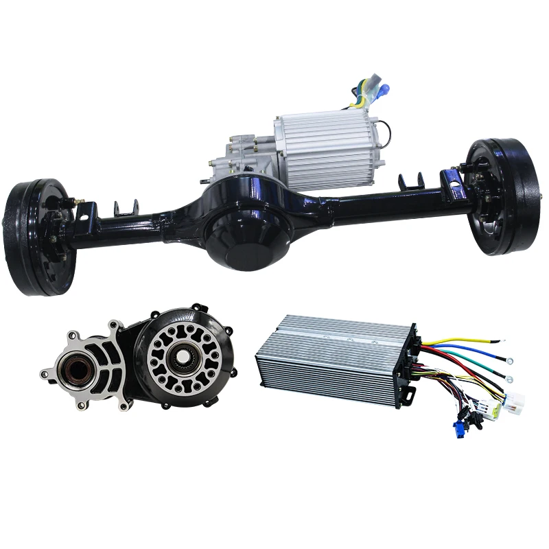 Dc Motor Speed Controller Differential Rear Axle Assembly Rickshaw ...