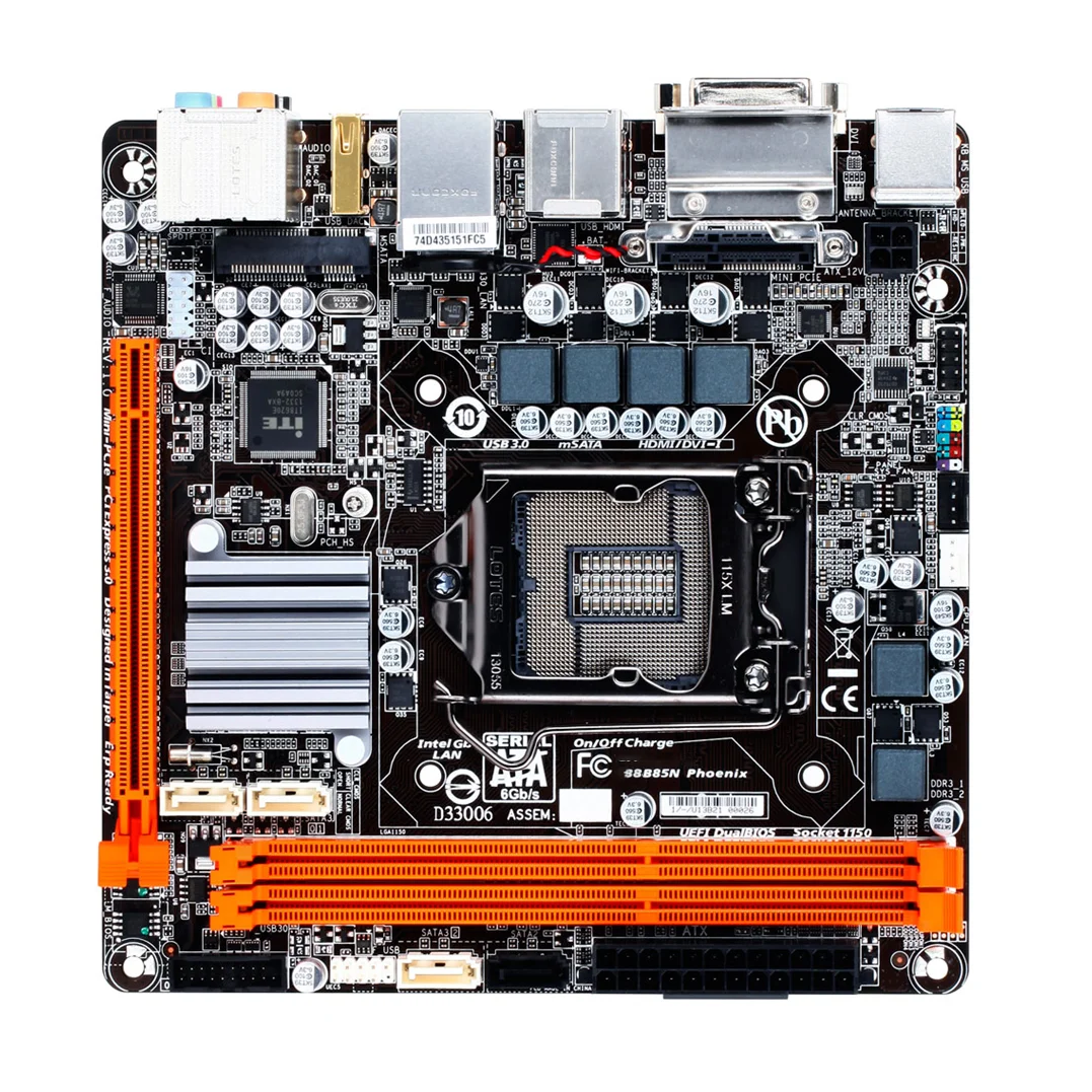 Ga 4th Gen Motherboard B85 B85M B850N D2V D3V DS3H Z87 Z97 D3 HD3 LGA 1150 DDR3 Phoenix Computer ...