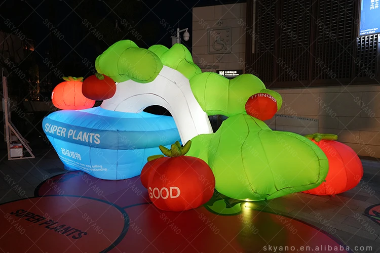 Customized Inflatable Plant Potted Model /plant Advertising Model ...