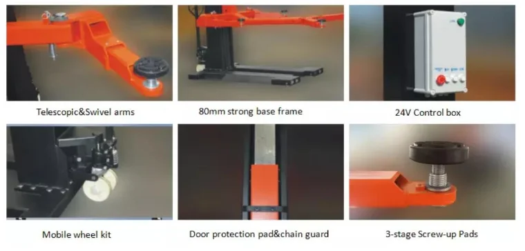 Single Post Portable Lift - Efficient Car Repair Solutions