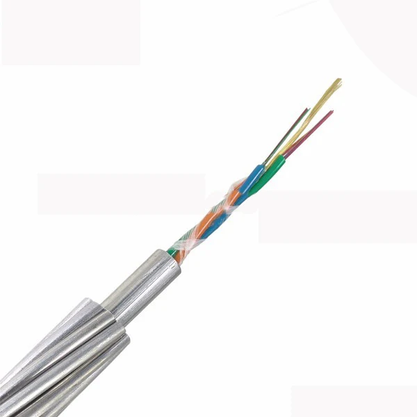 48 Core Self-Supporting Aerial Composite Overhead Ground Wire OPGW Optical Fibre Cable| Alibaba.com