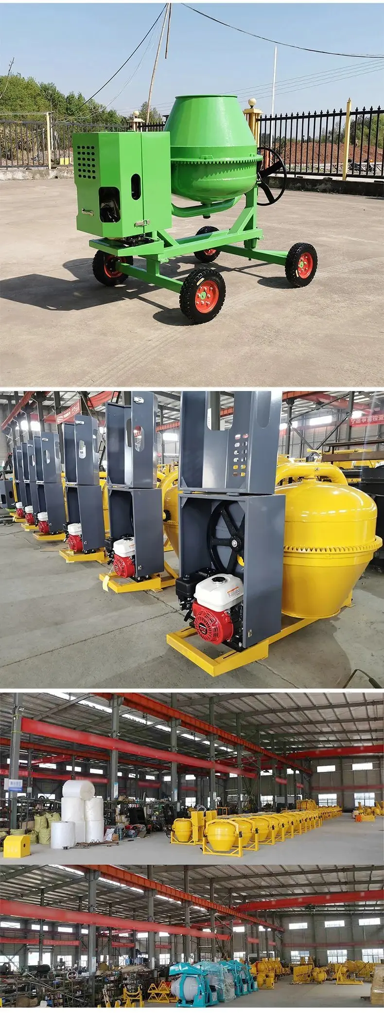 400L Concrete Mixer - Efficient Cement Mixing Solutions