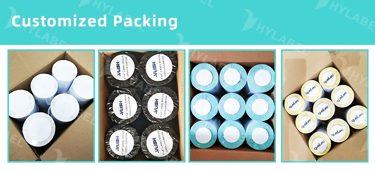 Glossy White Synthetic Jumbo Label Bopp Raw Material Acrylic Adhesive ...