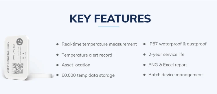 Temperature Monitoring Industrial Iot Small Bluetooth Wireless Smart ...