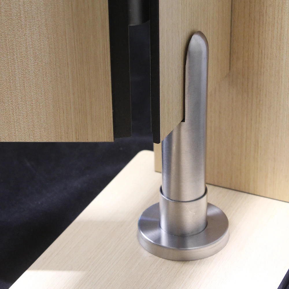 Stainless Steel Toilet Partition Legs - Adjustable & Durable