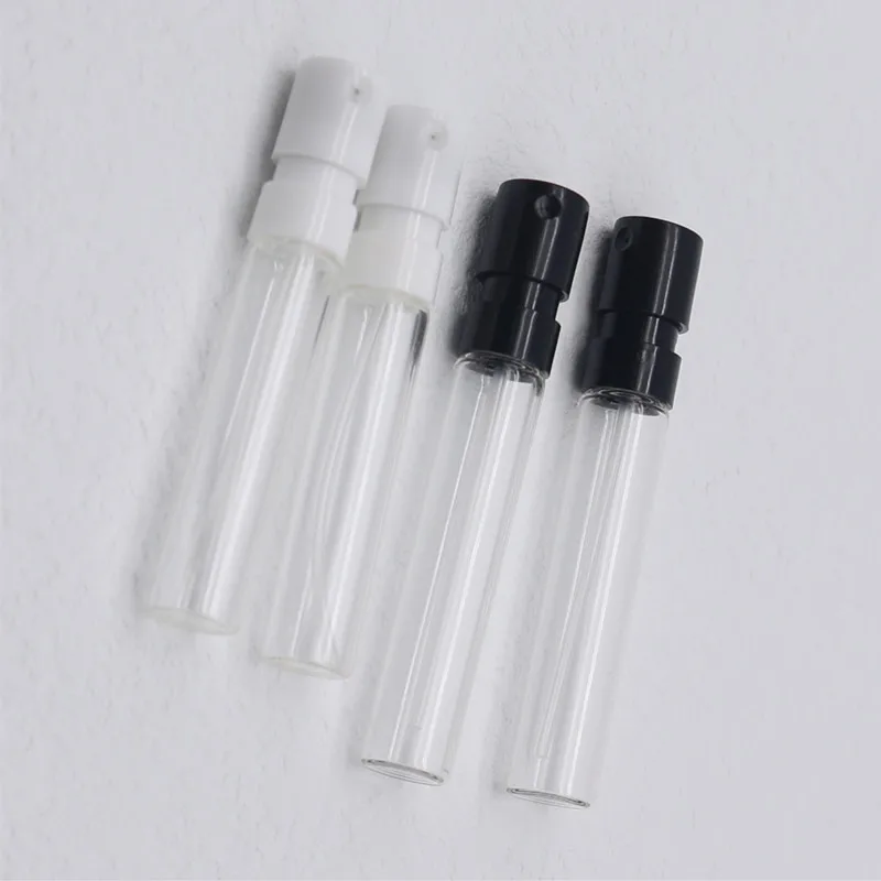 1ml 1.5ml 2ml 3ml Slim Glass Spray Bottle - Perfume Vials