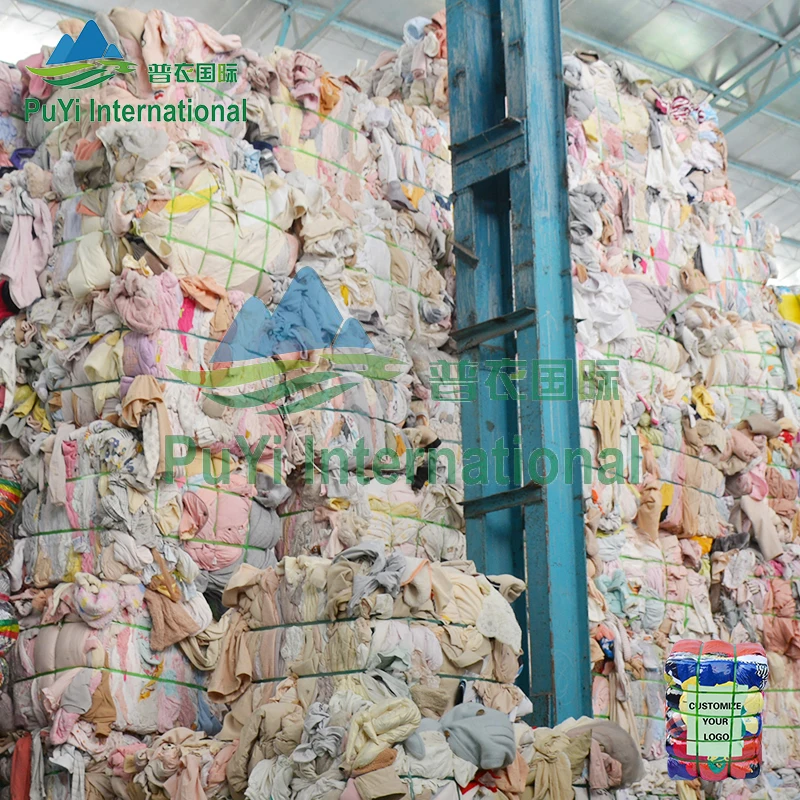 Wholesale Waste Textile Fabric - White Cotton Rags B Grade