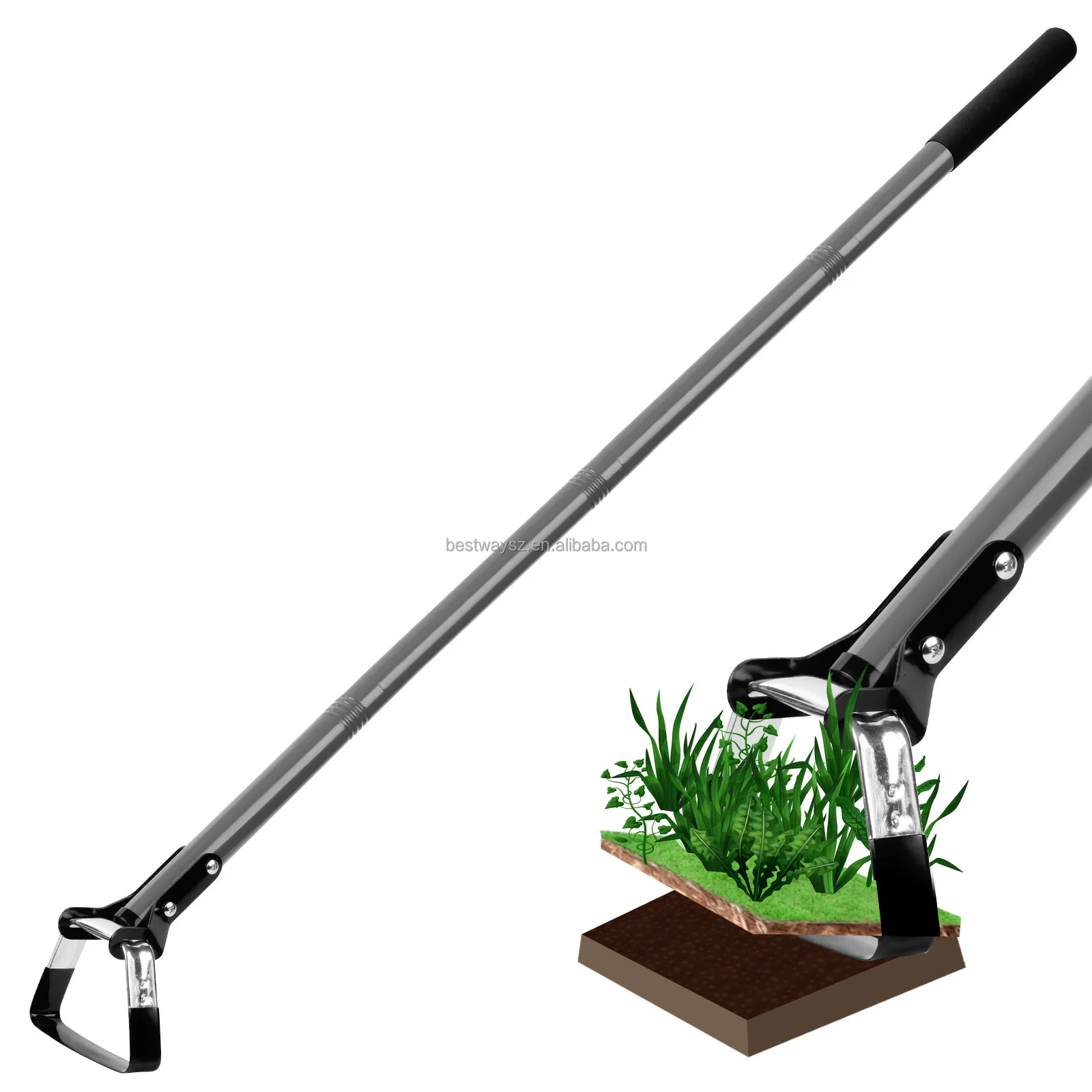 Tulip Pro Lawn Sod Bulb Planting Handle Flower Planter Grass Plugger ...