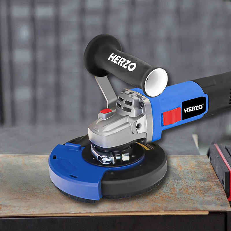 Herzo Portable Concrete Angle Grinder For Stone Polishing And Cutting ...