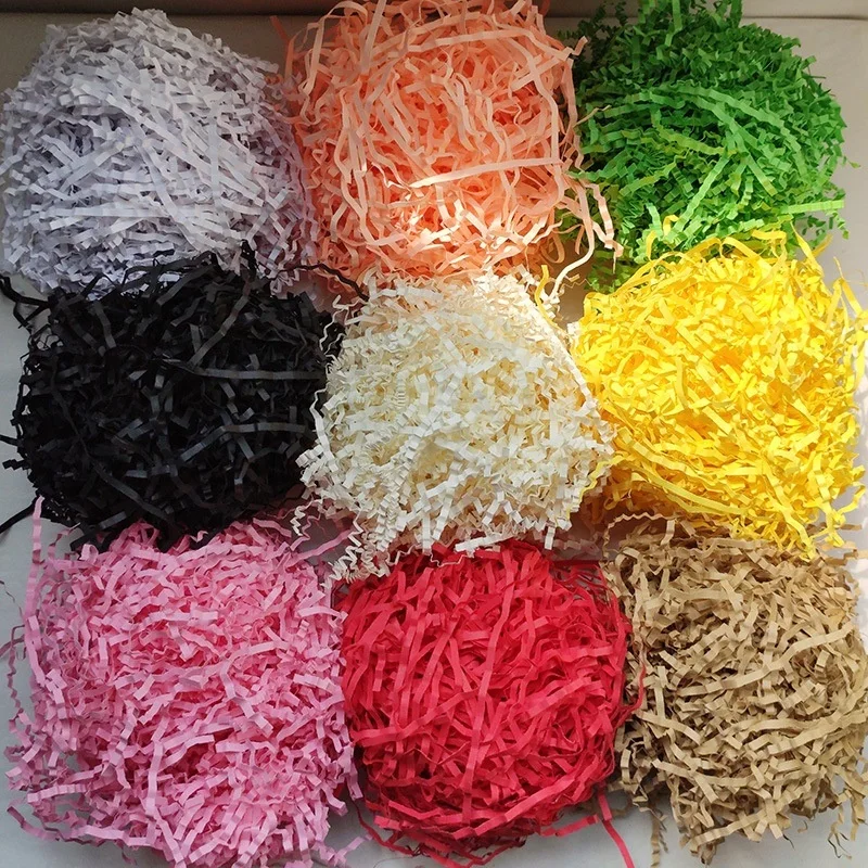 Wholesale Color Kraft Crinkle Cut Shredded Paper For Gift And Fragile ...
