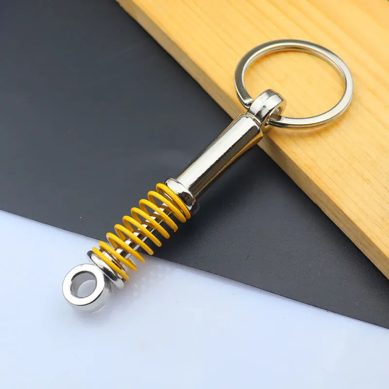 Car Gearbox Gearhead Keychain Manual Transmission Lever Metal Key Ring ...