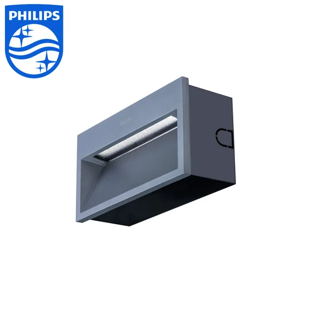 Philips LED Wall Light Outdoor Uni 12W BWP400, Waterproof, Wall Mount ...