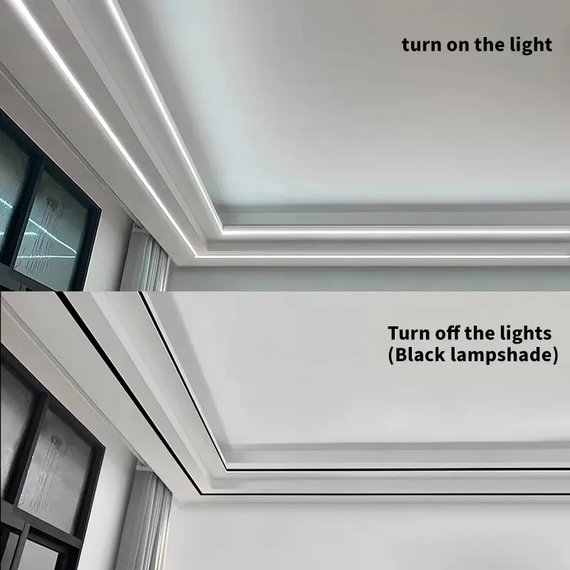 Hot Sales Bendable Linear Light Arc Angle Shaped Card groove Light ...