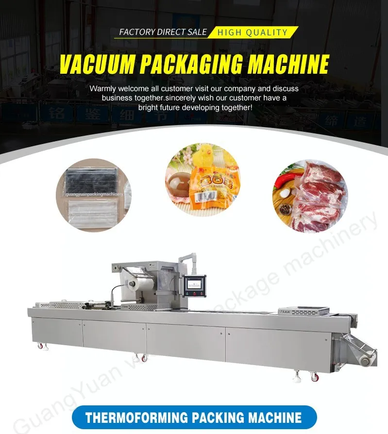 Automatic Film Seafood Che Automatic Vsp Meat Pack Packaging Machine ...