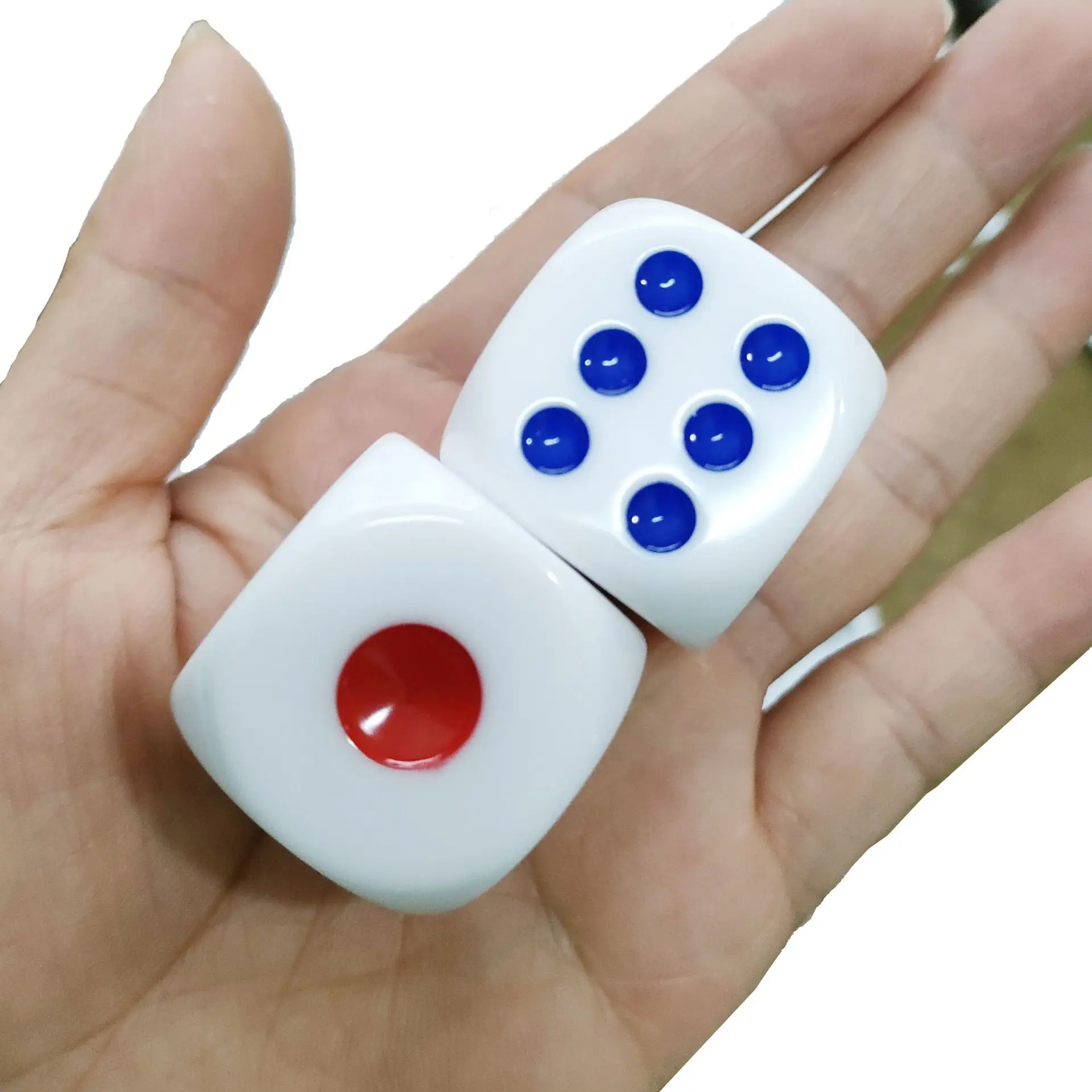 30mm Large Acrylic Resin Dice Sieve Mid-Autumn Festival Cake Accessories 3cm Entertainment ...