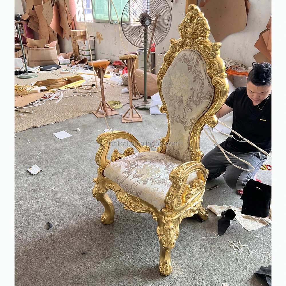 Wholesale White Throne Chair - Perfect for Wedding Rentals