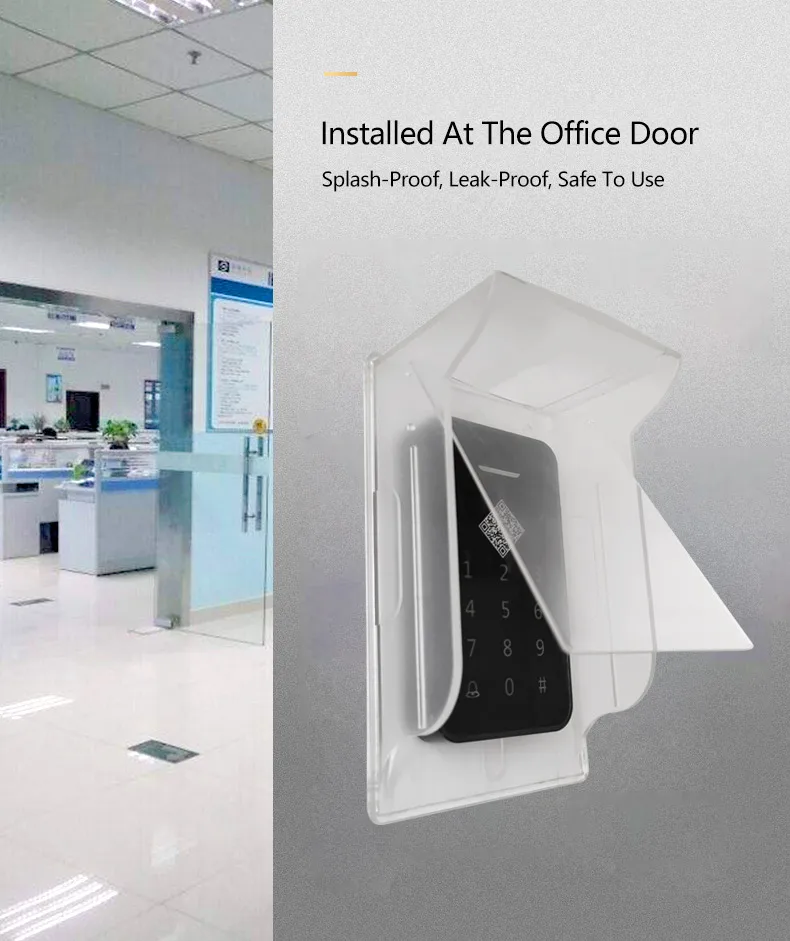 Best Selling ABS Outdoor Waterproof Rain Cover for Access Control Keypad